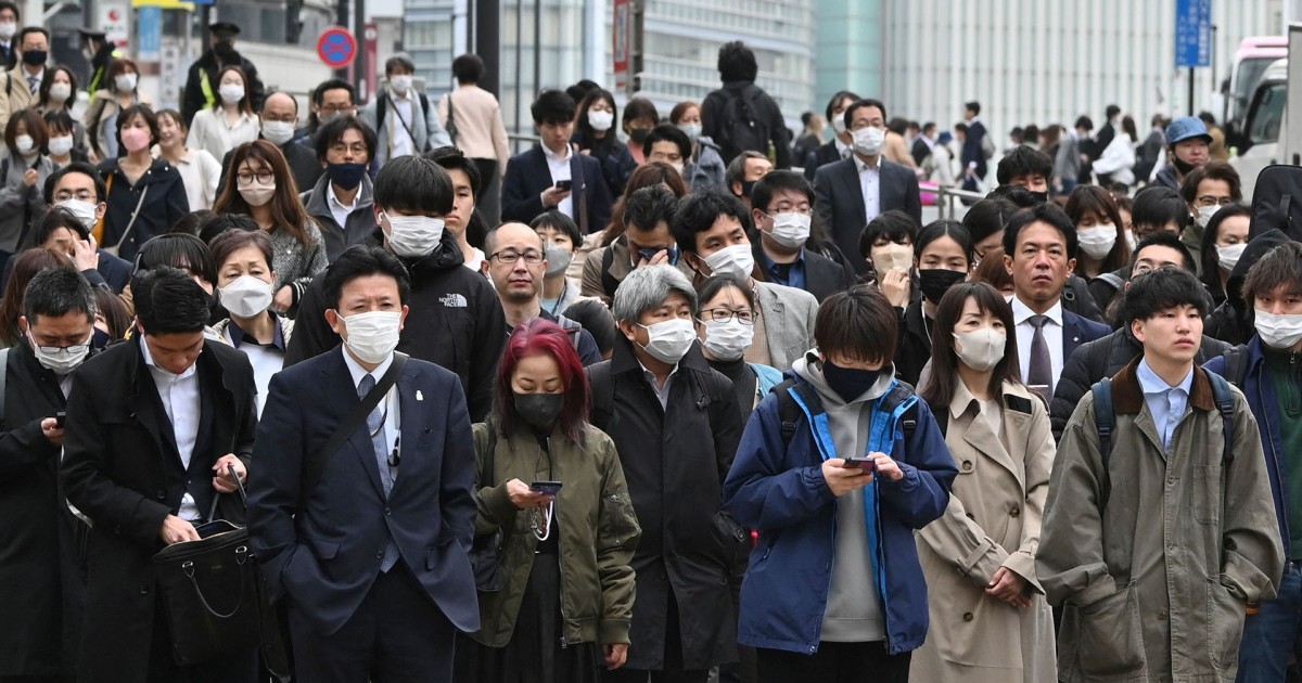 Covid-19 mask guidance relaxed in Japan after three years of the ...