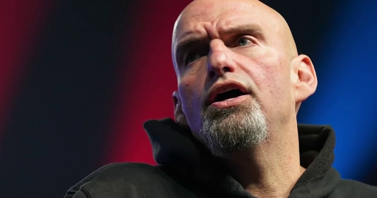 Senator Fetterman opens up about depression battle