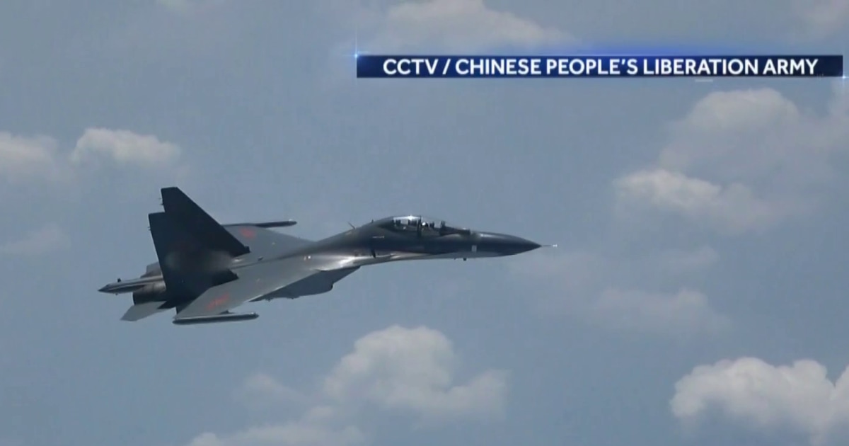 China escalates military exercises against Taiwan