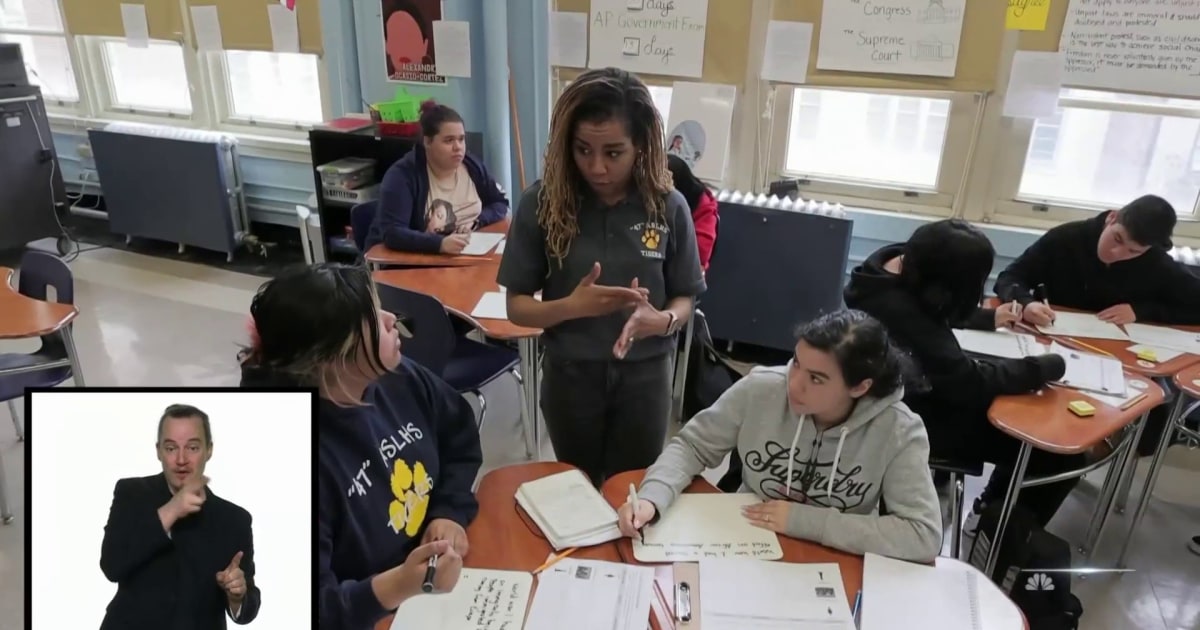New York City School teaching sign language to build more inclusive world
