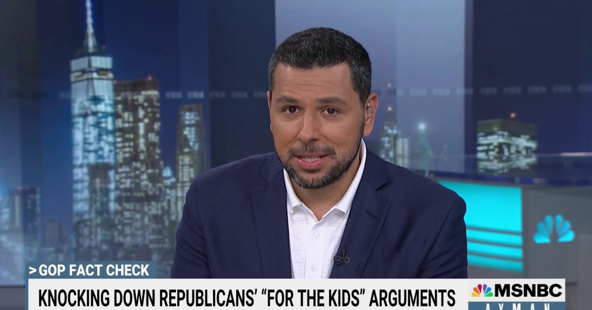 Ayman Mohyeldin knocks down the GOP’s 'For the Kids' arguments