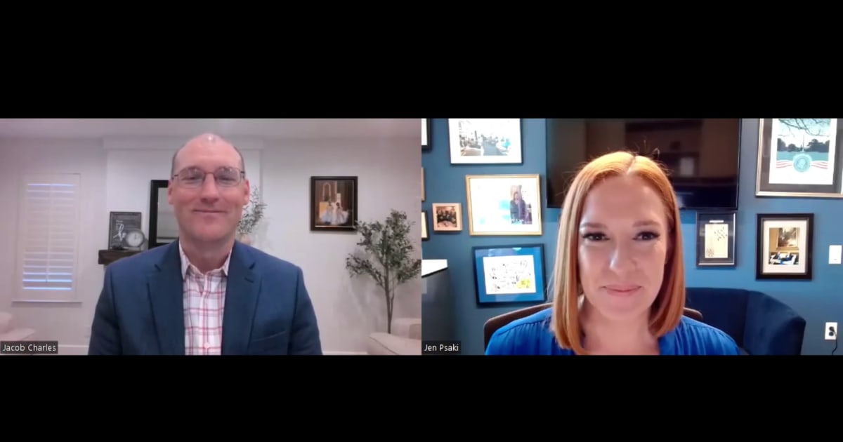 Jen Psaki and Professor Jacob Charles talk the Second Amendment