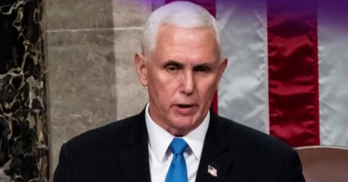 Pence testifying before Jan. 6 grand jury seen as sign of end of ...