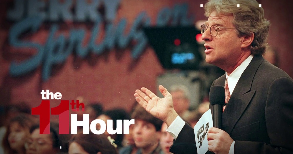 The Last Thing: Remembering Jerry Springer