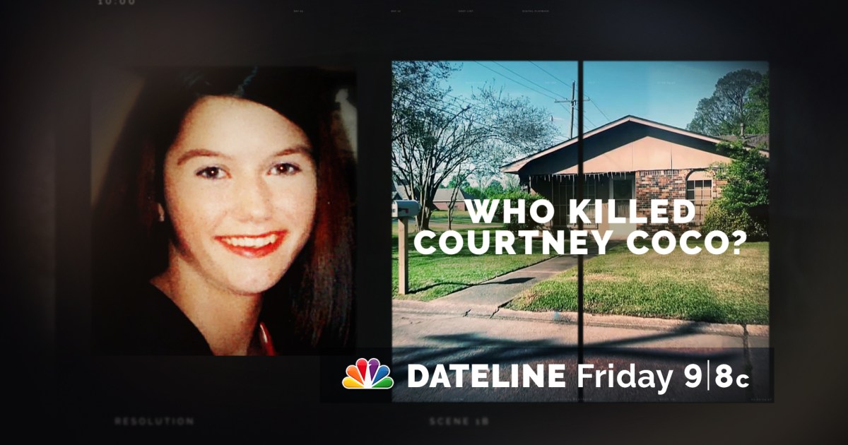 DATELINE FRIDAY SNEAK PEEK: Who Killed Courtney Coco?