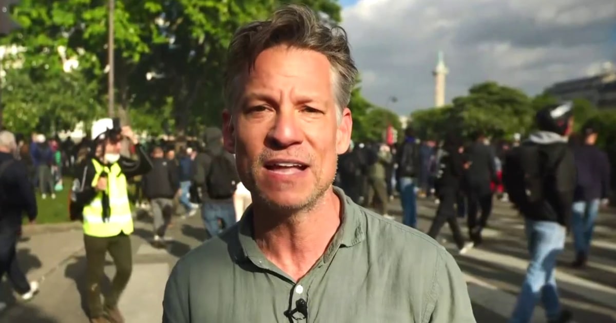 Richard Engel: French government ‘showing no signs of backing down ...