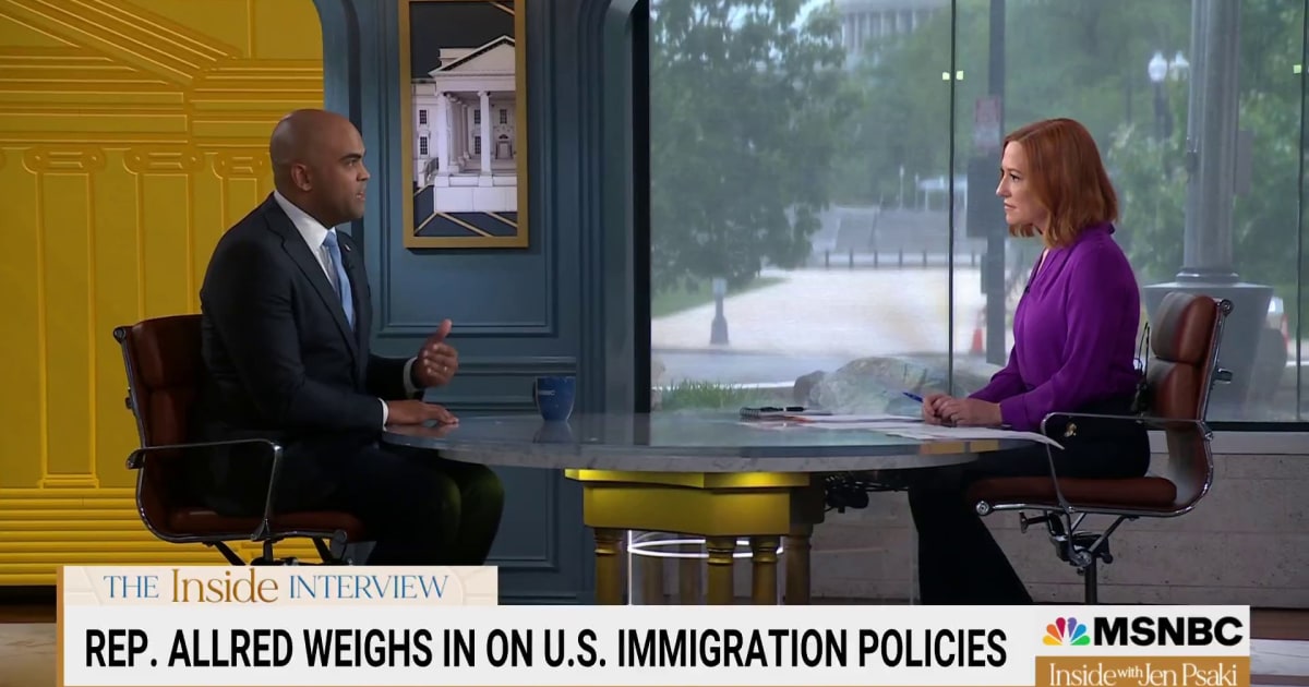 Rep. Allred to Jen Psaki: Cruz is ‘only in it for himself’