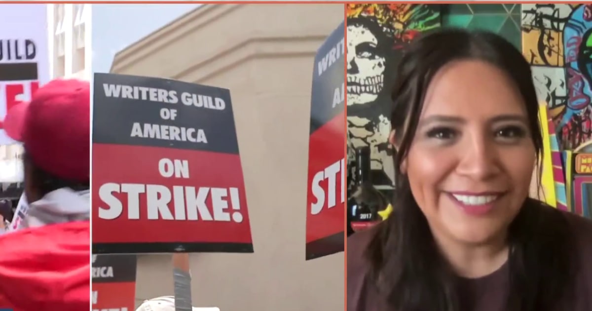 Comedian Cristela Alonzo explains why WGA writers are on strike