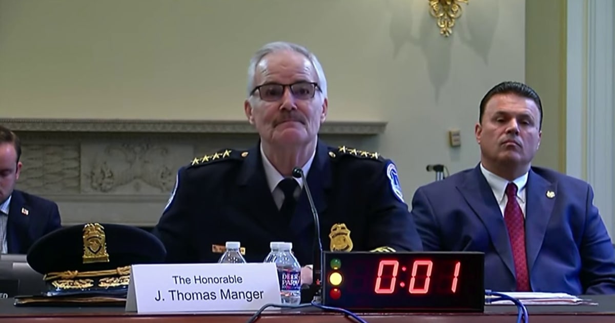 Capitol Police experiencing low morale, upsurge in attacks, chief says