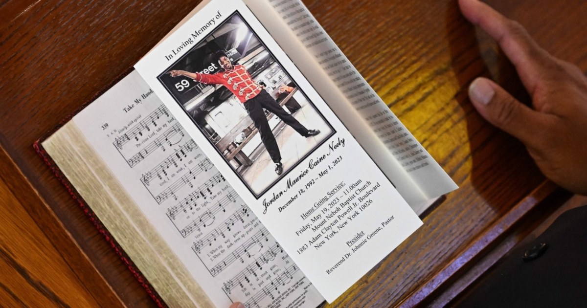 Hundreds gather in New York for funeral of Jordan Neely