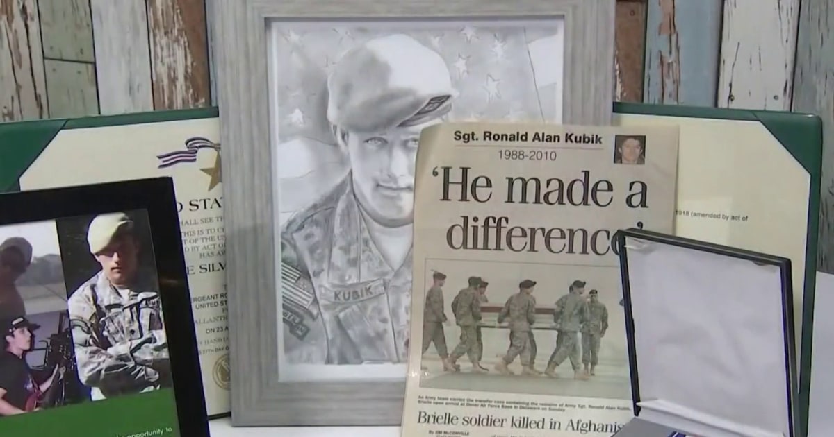 'They deserve to be honored': Navy veteran interviews gold star ...
