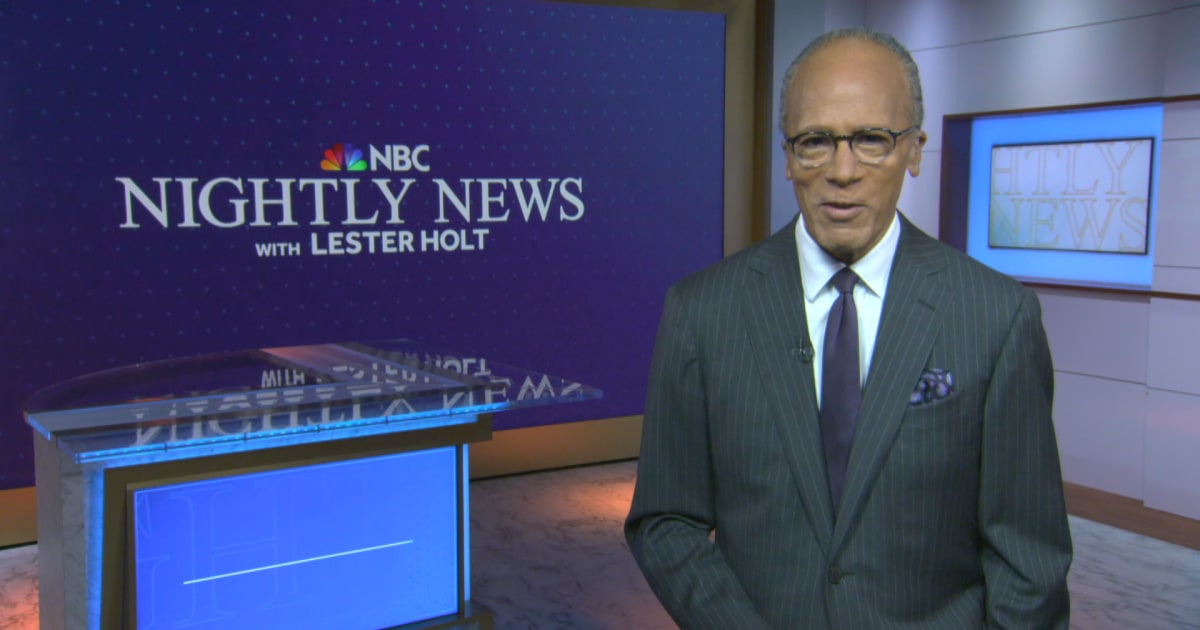 Nightly News Full Broadcast (May 2nd)