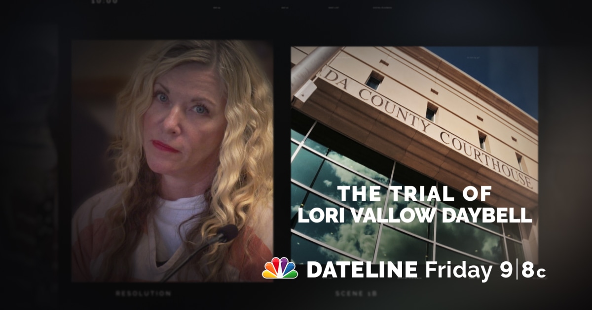 DATELINE FRIDAY PREVIEW: The Trial of Lori Vallow Daybell