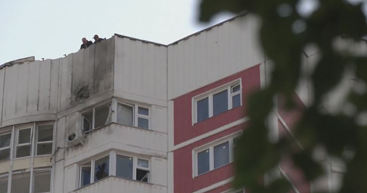 Residents hear loud bang during Moscow drone attack