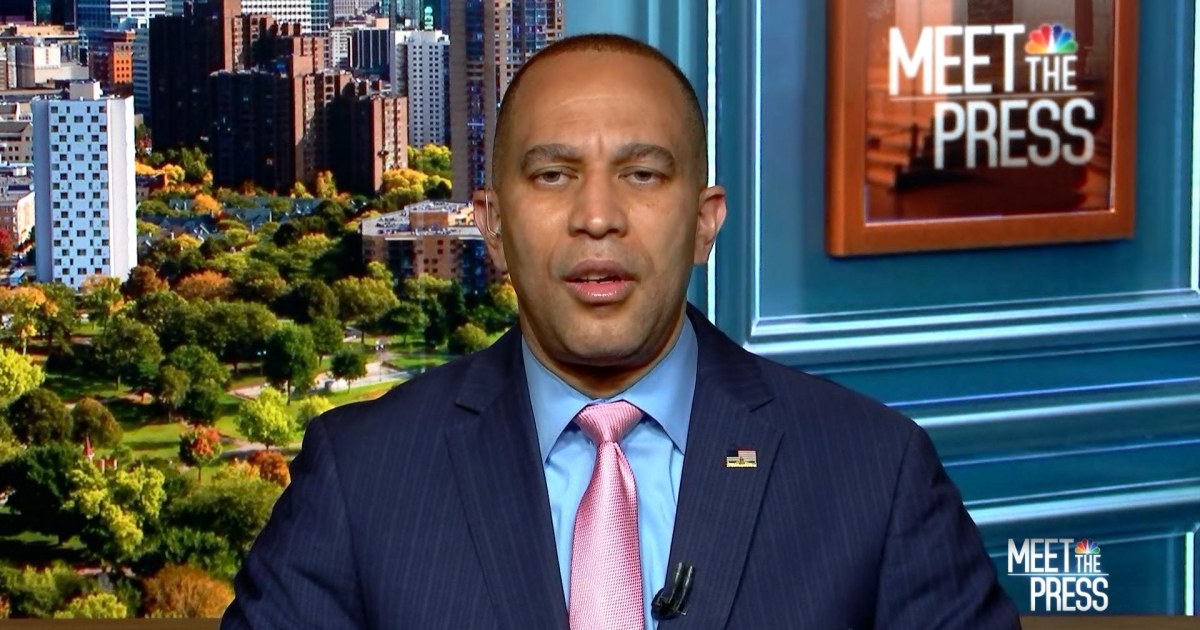 Jeffries insists on clean debt ceiling: Full interview