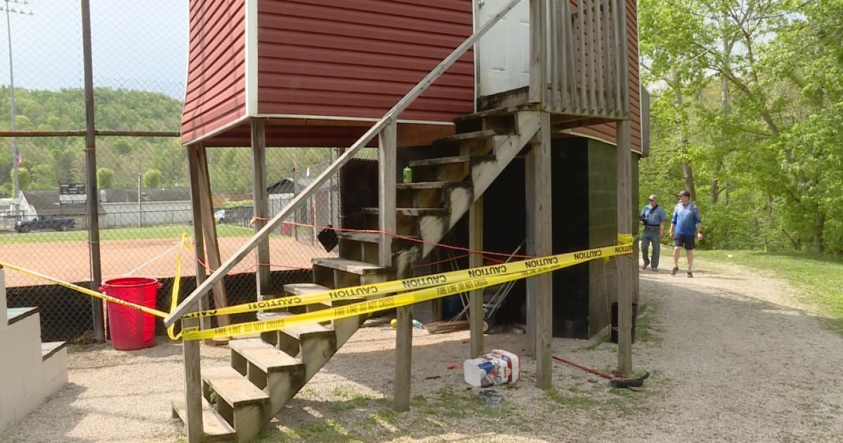 Nine wounded in press box collapse at West Virginia softball game