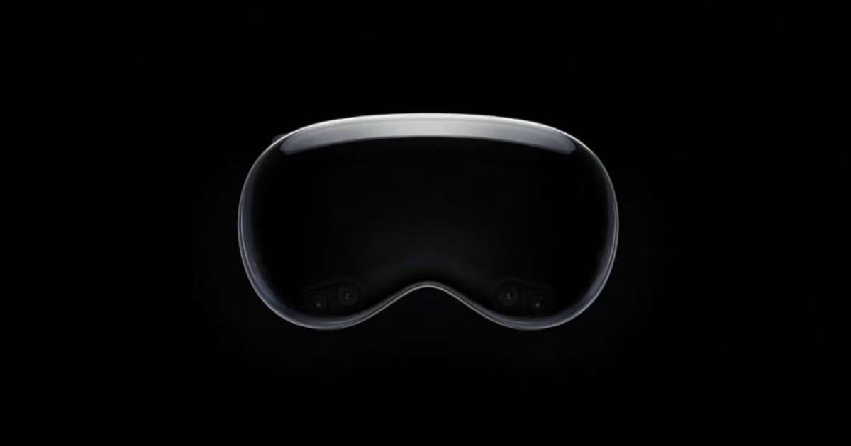 Apple Vision Pro mixed-reality headset unveiled by Tim Cook
