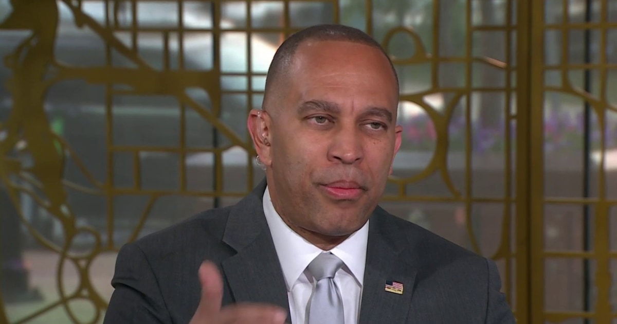 Rep. Jeffries: Dems are going to find common ground with GOP whenever ...