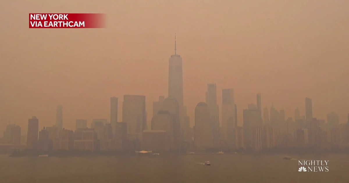 90 million Americans under air quality alerts due to Canadian wildfire ...