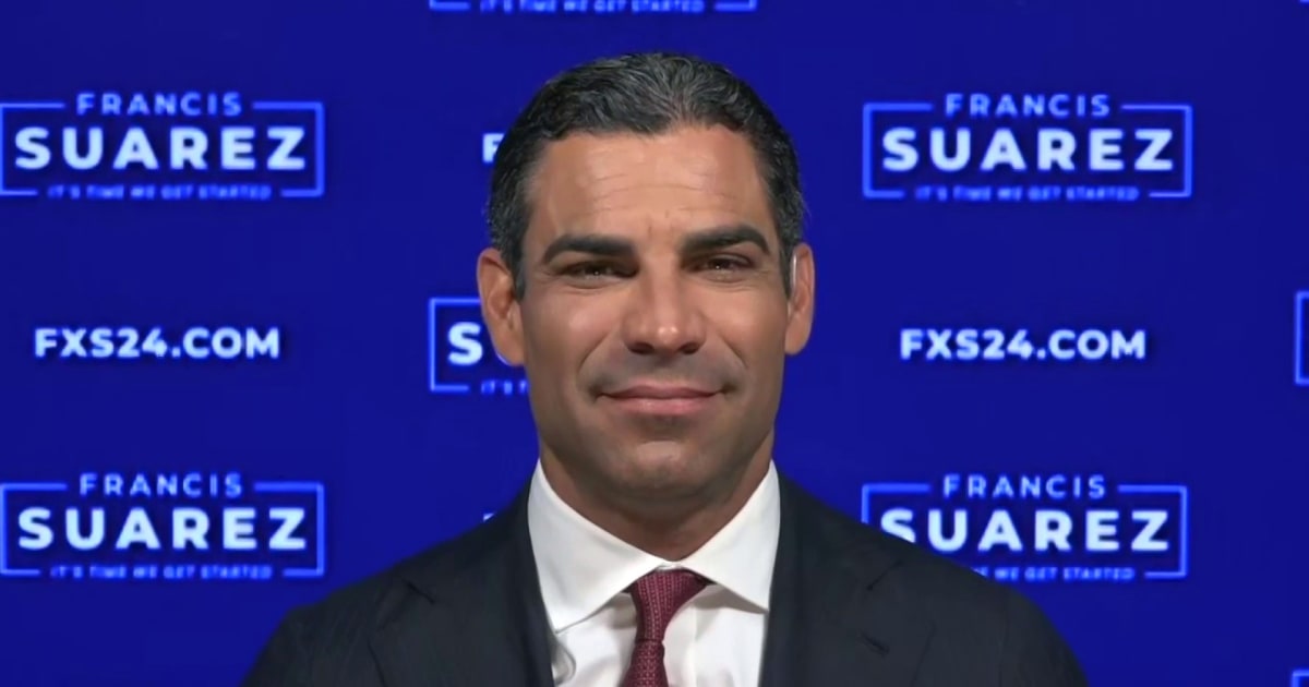 Mayor Suarez on pardoning Trump: I would use pardon 'to heal the country'