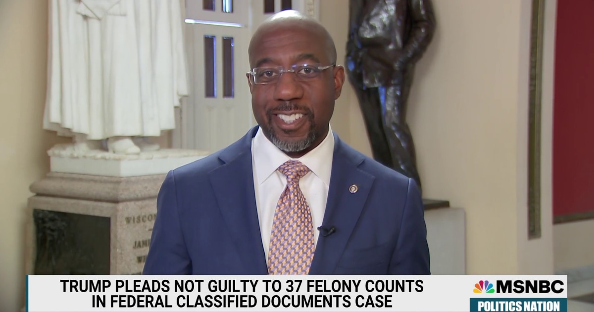 Warnock: “What’s at stake is the basic principle of our system that no ...