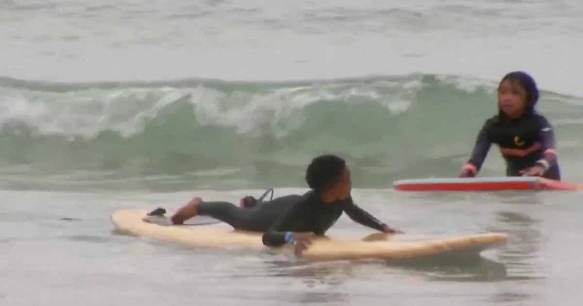 Black surfers work to reclaim a historic African tradition