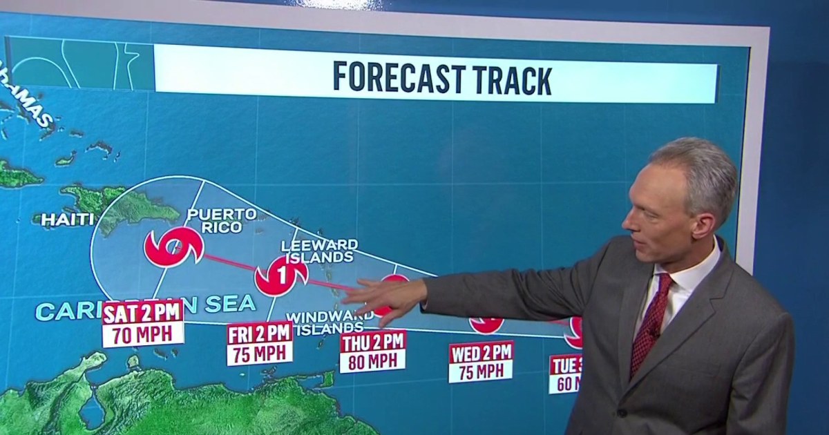 Tropical Storm Bret forms, first named storm of hurricane season