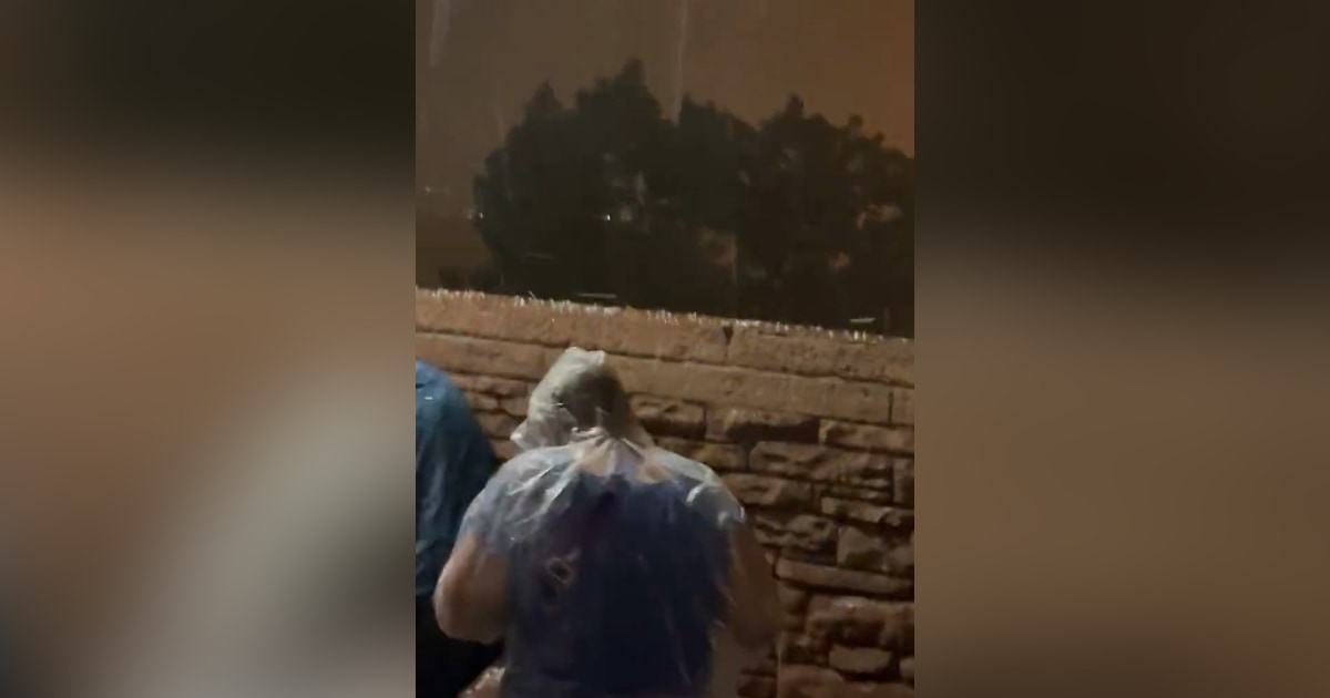 Hail storm slams Louis Tomlinson's concert at Red Rocks Amphitheatre