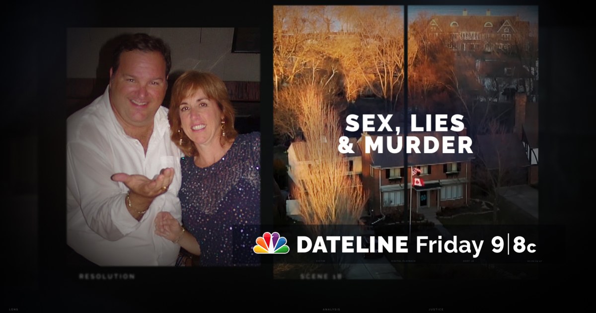 Dateline Friday Sneak Peek Sex Lies And Murder