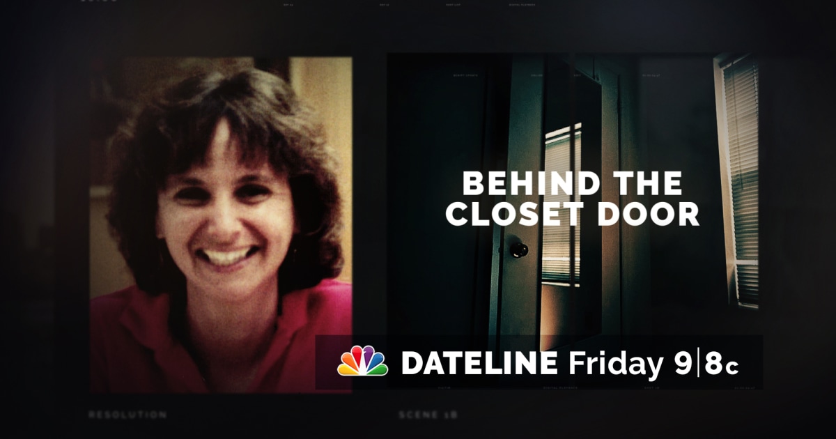 DATELINE FRIDAY SNEAK PEEK: Behind the Closet Door