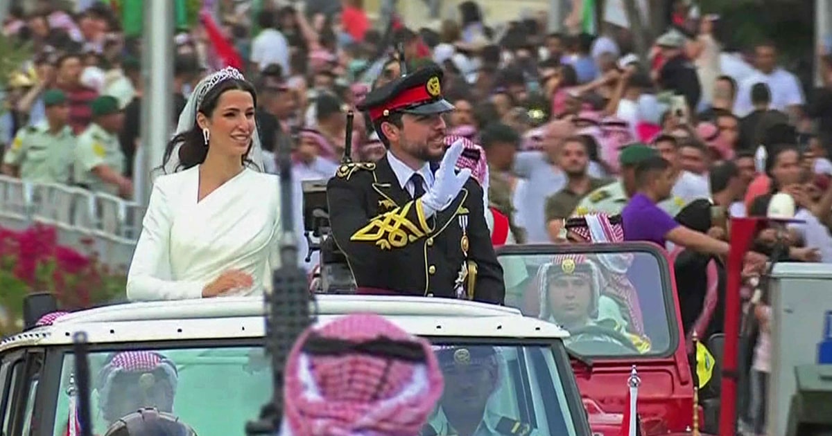 Watch: Jordan celebrates royal wedding of Crown Prince Hussein