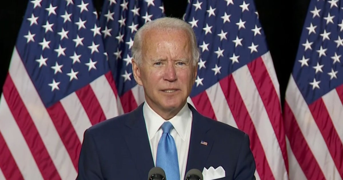Watch Joe Biden officially introduce his running mate Kamala Harris
