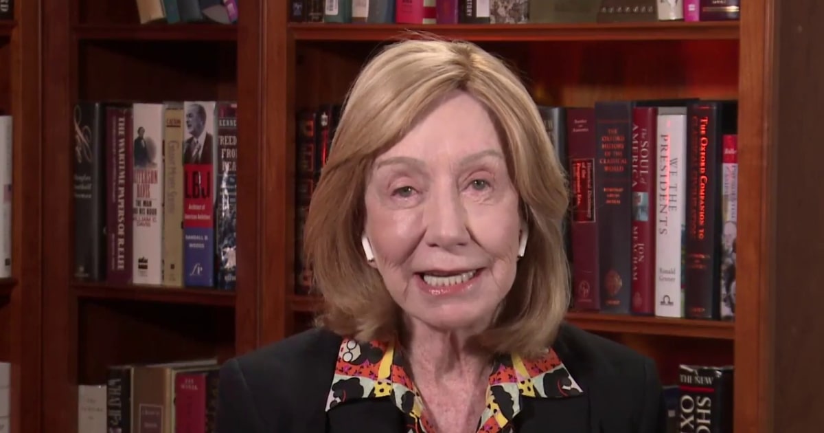 Doris Kearns Goodwin: Younger people have to believe activism can still ...