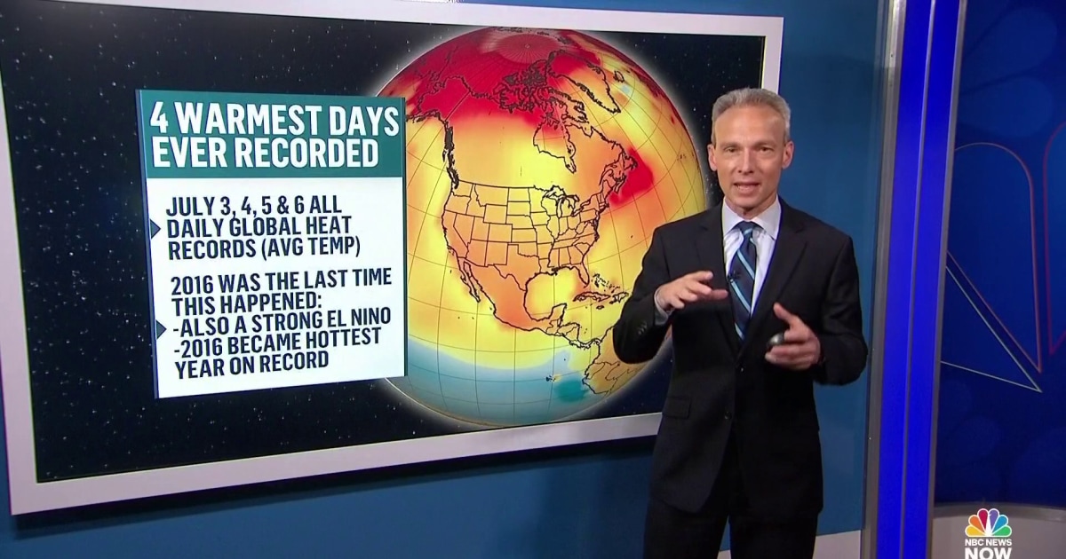 Heat record headlines likely to continue ‘for the next three to four weeks’