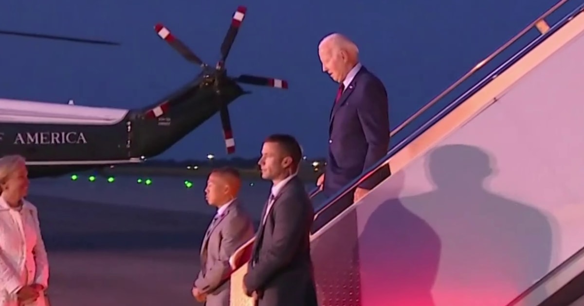 President Biden visits U.K. on his way to NATO summit