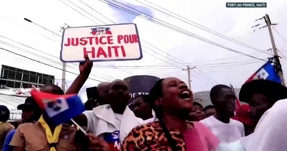 Supporters gather worldwide demanding change in Haiti