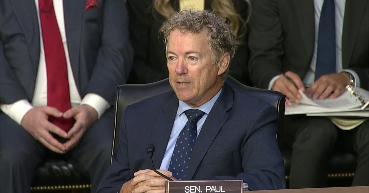 Sen. Paul believes Congress should not be questioning PGA Tour about ...