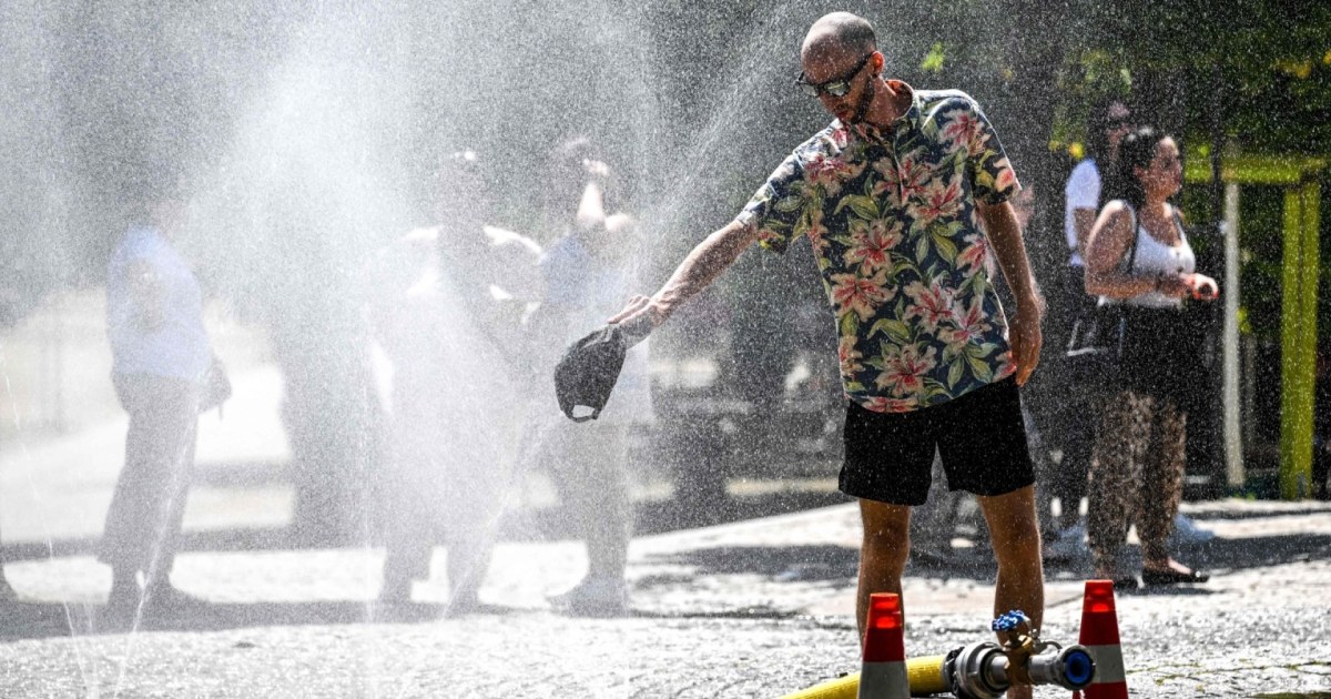 Cerberus heatwave strikes across Southern Europe