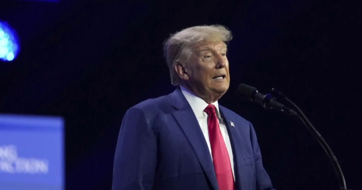 Trump claims he received target letter in federal January 6 probe