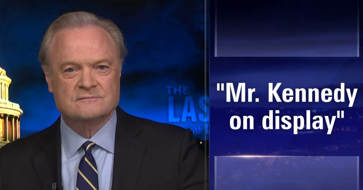 Lawrence: RFK Jr.'s lies as House GOP witness have a Trumpian echo