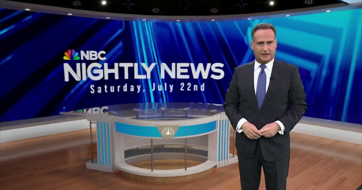 Nightly News Full Broadcast (July 22nd)