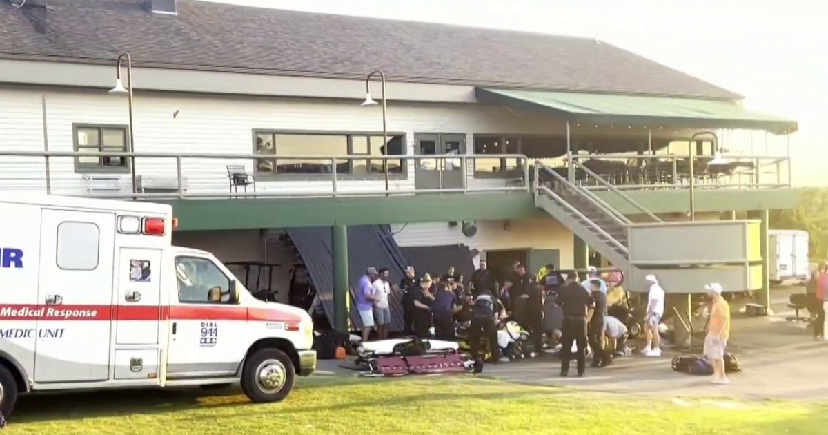 Dozens hospitalized after deck collapse at Montana country club