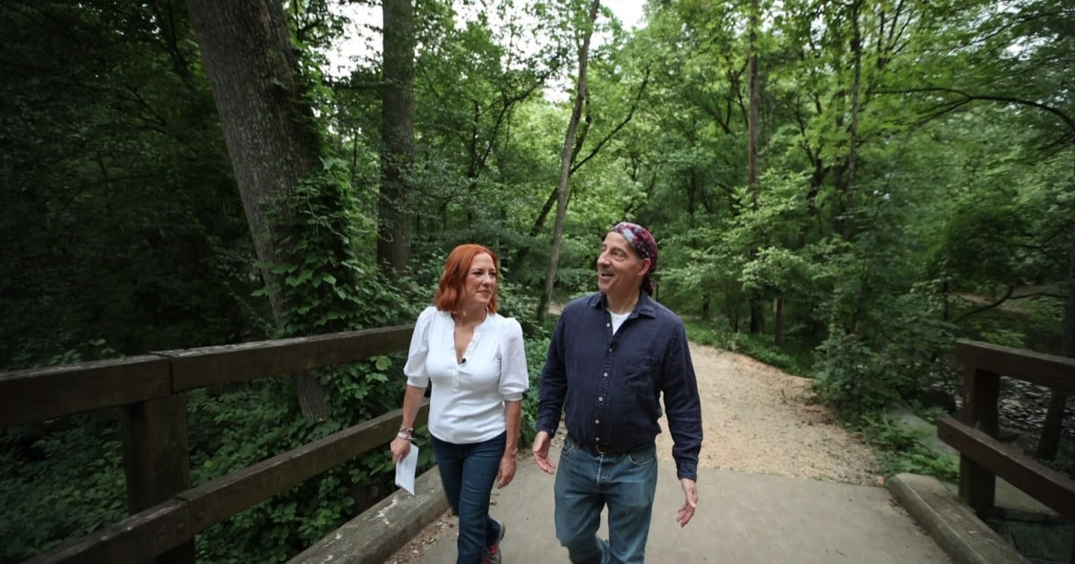 Rep. Jamie Raskin takes Jen Psaki on a hike, talks about battling grief ...