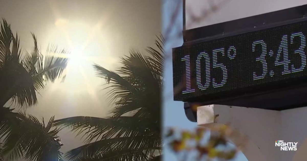 Heat wave setting summer records across U.S.