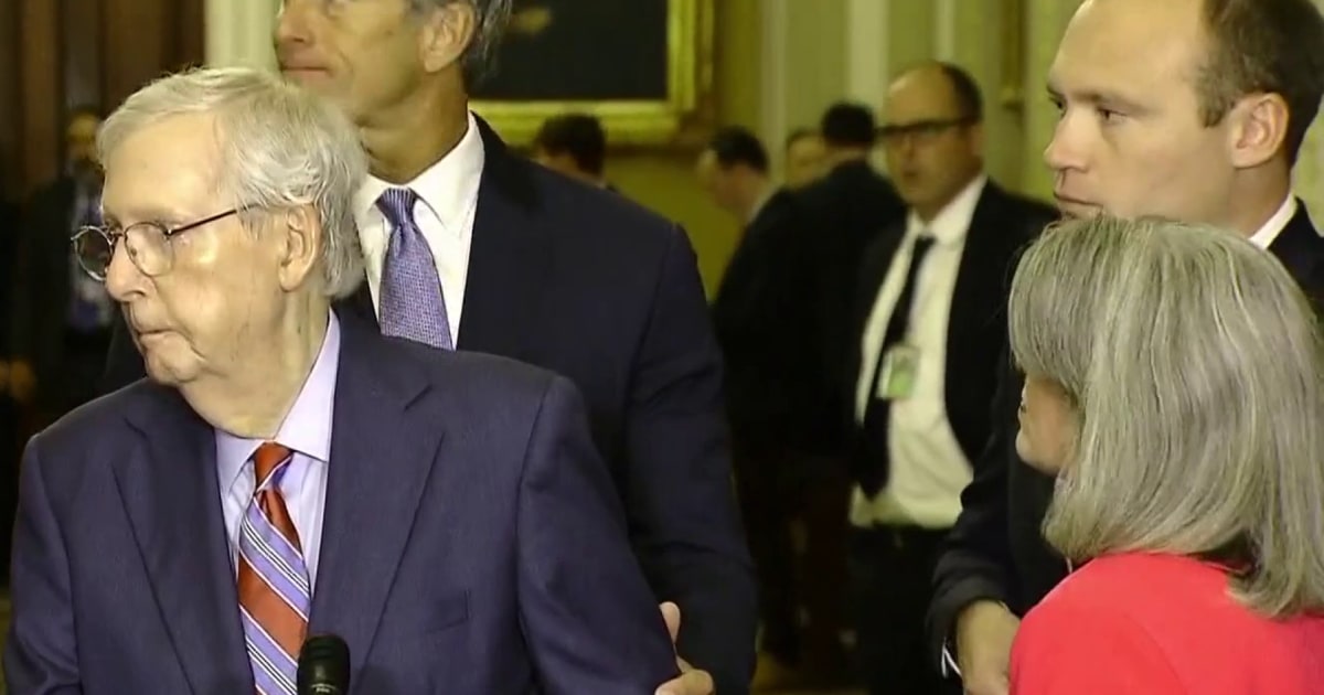 McConnell felt 'lightheaded' when he appeared to freeze mid-press conference