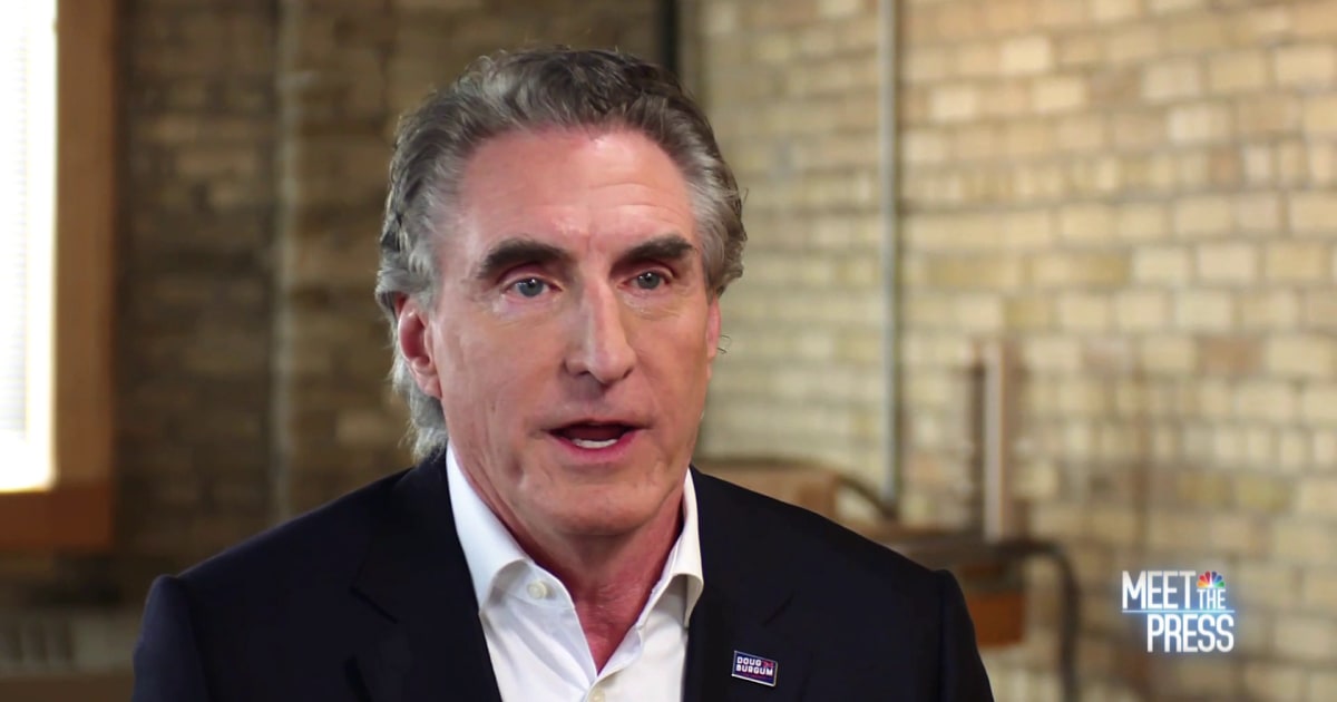 Full Burgum: Culture war issues ‘definitely not the place’ to focus on ...
