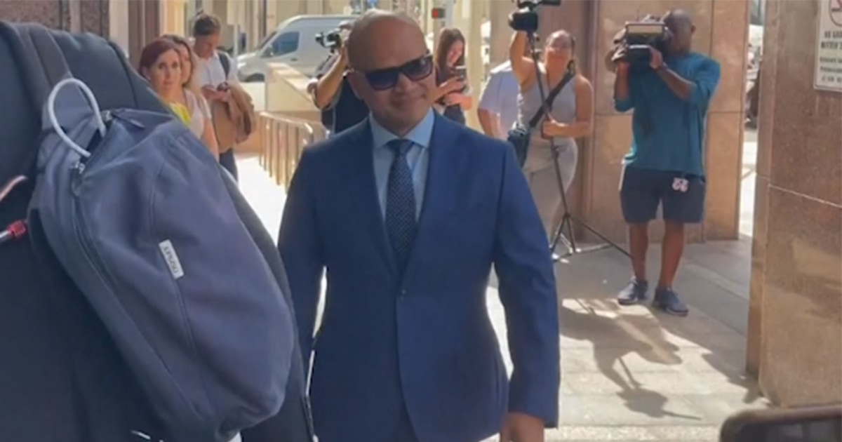 Trump aide Walt Nauta arrives at Miami federal court for arraignment