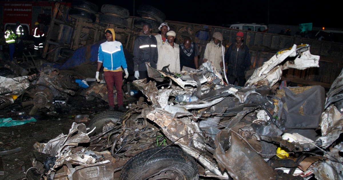 At least 51 people killed in road accident in western Kenya
