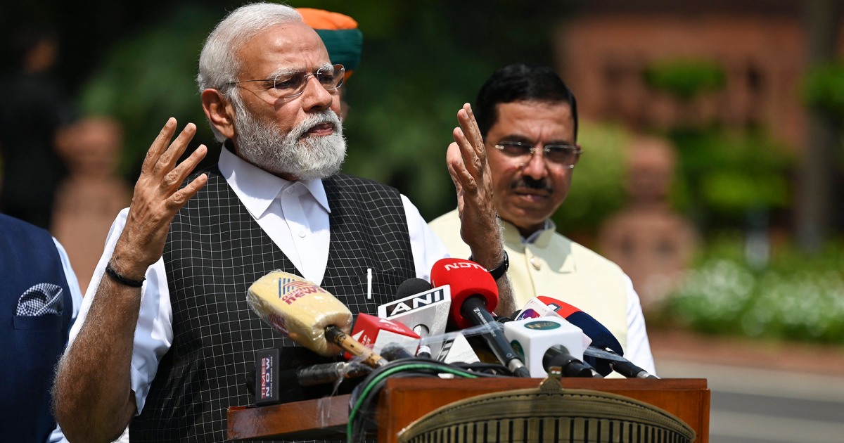India’s Modi publicly condemns assault on women amid ongoing ethnic ...