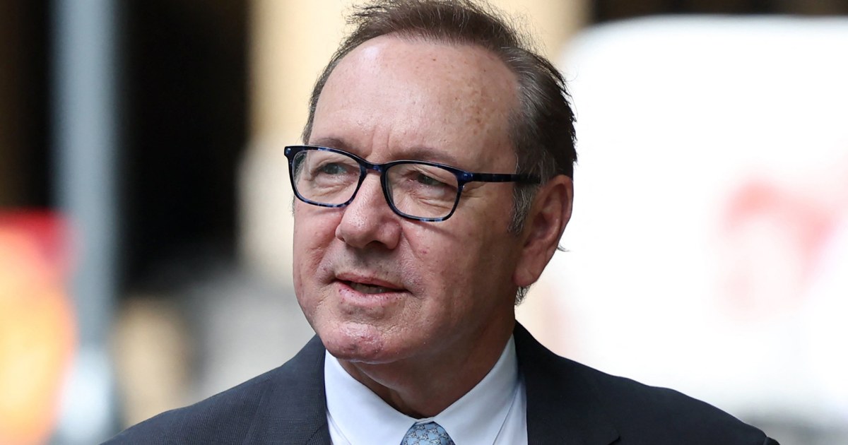 Kevin Spacey gives evidence in sexual offenses trial against him